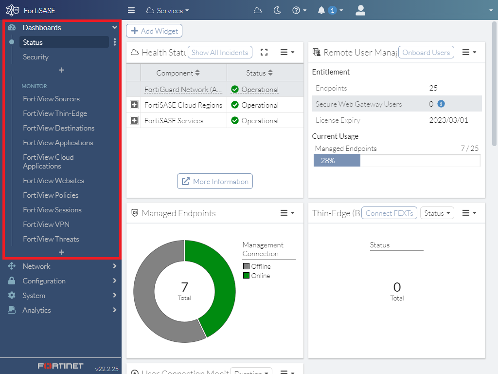【連載：FortiSASEを知る！！】～その3～FortiSASEのダッシュボード｜技術ブログ｜C&S ENGINEER VOICE